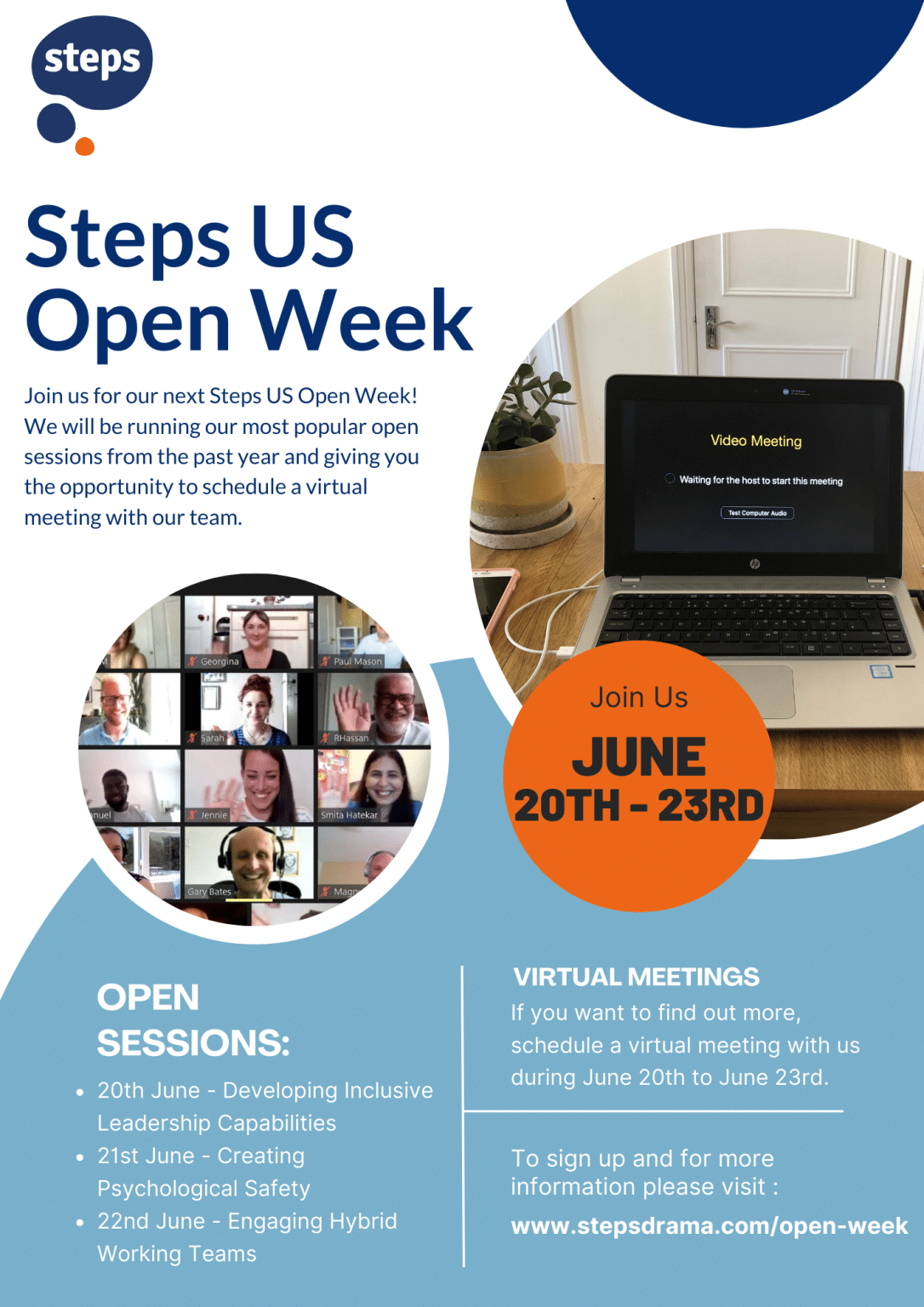 Steps US Open Week | Steps